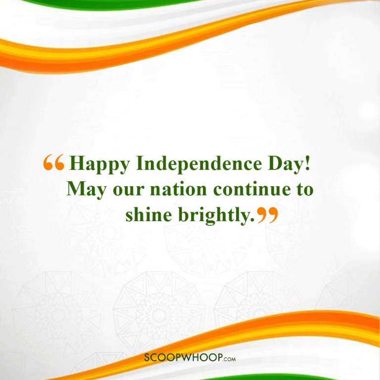 70 Best Short Independence Day Quotes: Heartfelt and Patriotic Messages ...