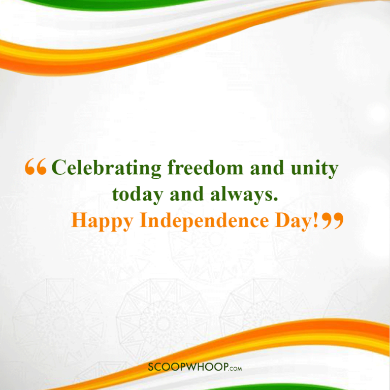 70 Best Short Independence Day Quotes: Heartfelt and Patriotic Messages ...