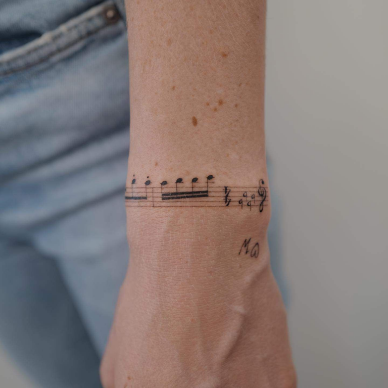 50+ Stylish Wrist Hand Band Tattoos: Bold and Unique Designs