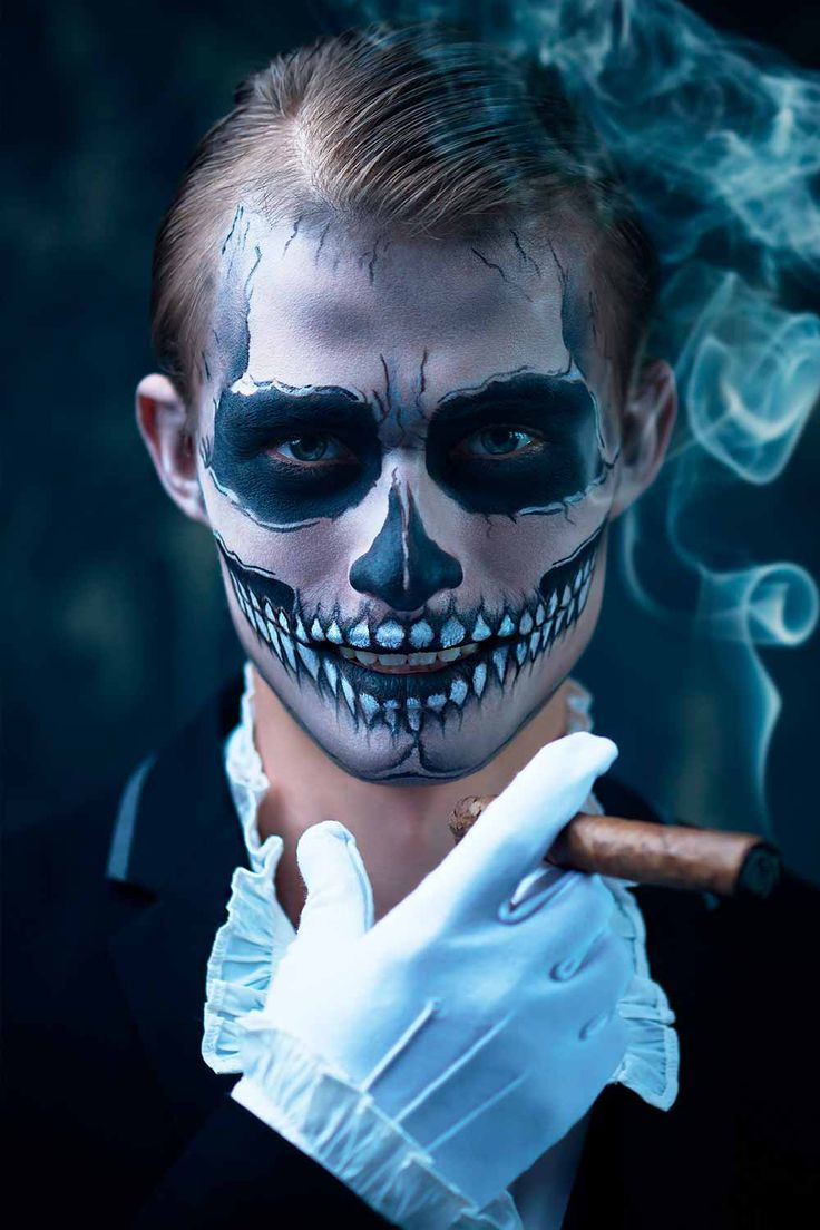 70 Best Halloween Makeup for Men: Bold and Scary Looks for the Season