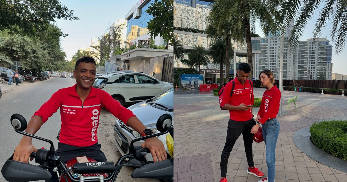 Zomato CEO Becomes Delivery Guy For A Day, Calls Out Malls For Treating ...