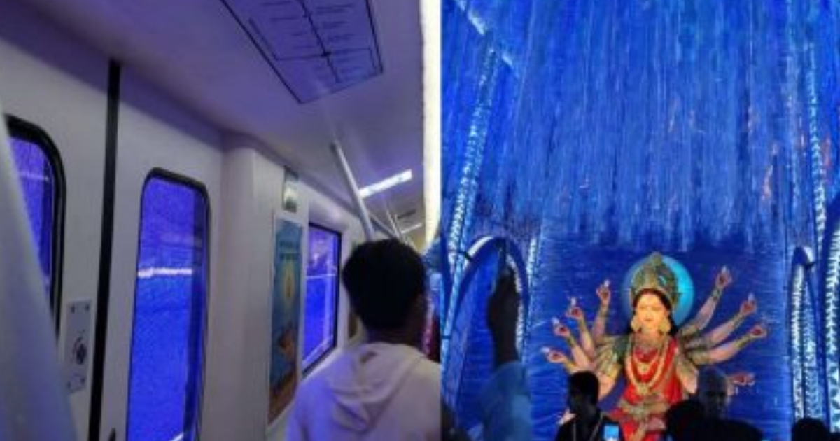 Kolkata Just Dropped a Metro-Themed Pandal, and It’s Taking Durga Puja ...