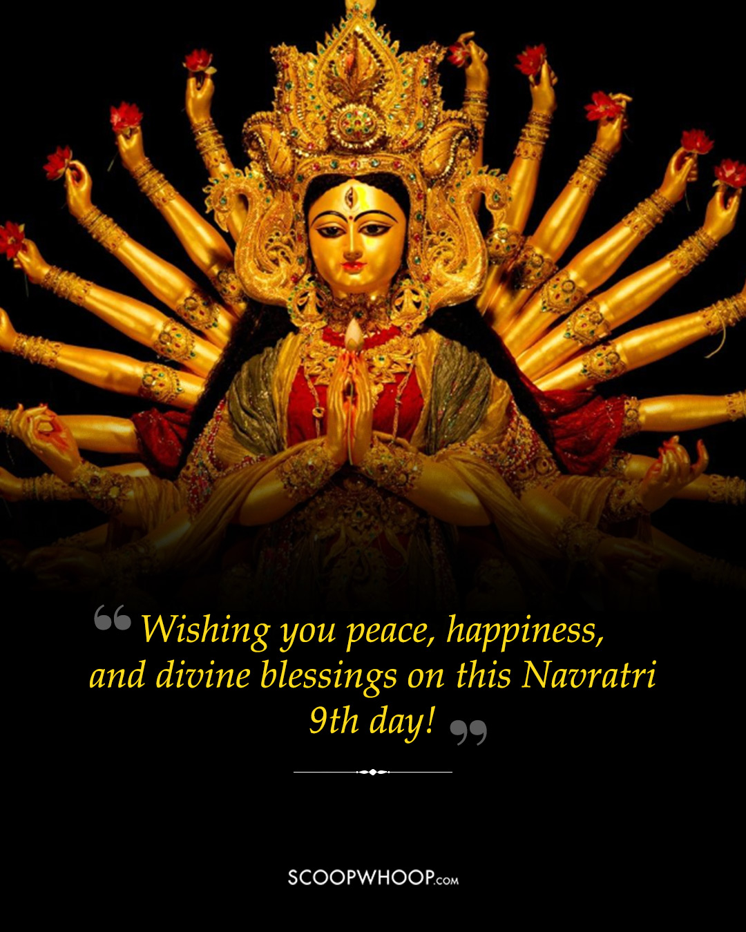 70+ Navratri 9th Day Wishes: Celebrate with Divine Blessings