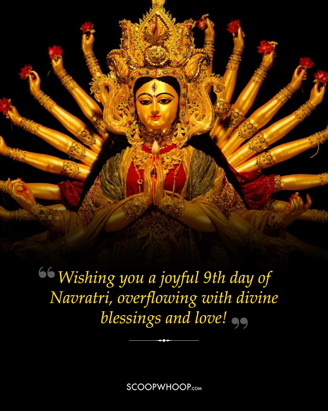 70+ Navratri 9th Day Wishes: Celebrate with Divine Blessings