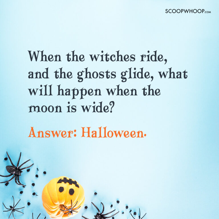100 Best Halloween Riddles: Spooky, Scary, and Fun Riddles with Answers