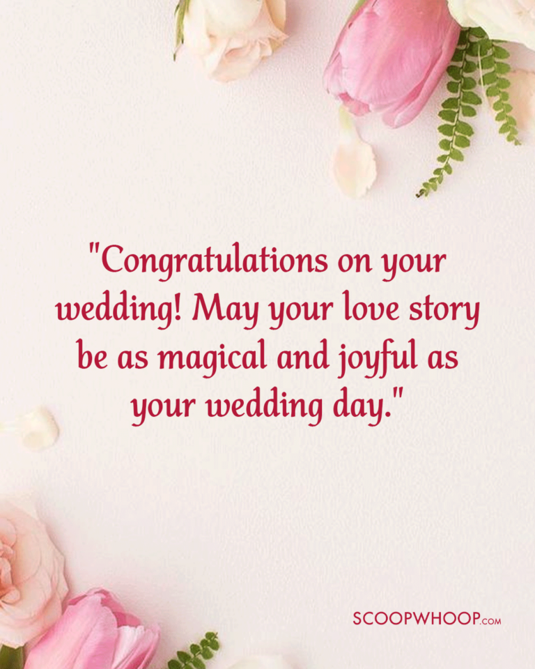 130+ Marriage Wishes for Newly Married Couple: Messages, Quotes & Captions