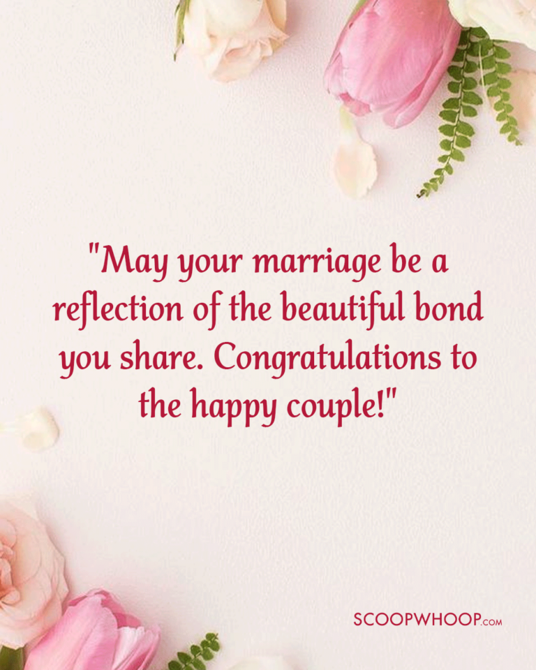 130+ Marriage Wishes for Newly Married Couple: Messages, Quotes & Captions