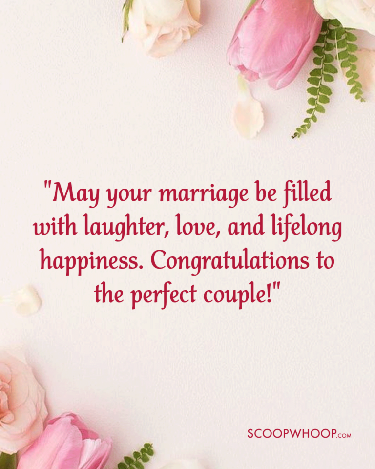 130+ Marriage Wishes for Newly Married Couple: Messages, Quotes & Captions