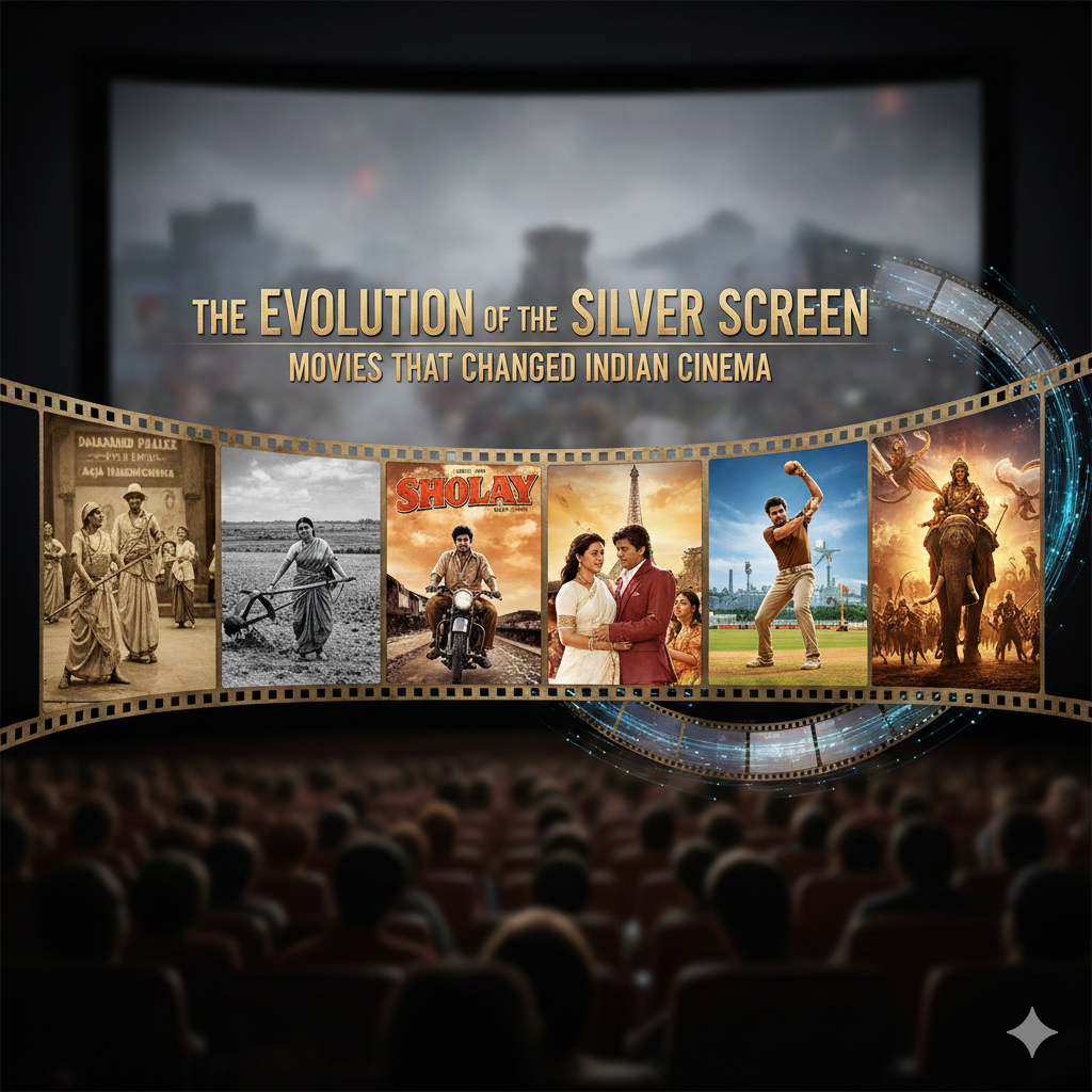 The Evolution of the Silver Screen: Movies That Changed Indian Cinema ...