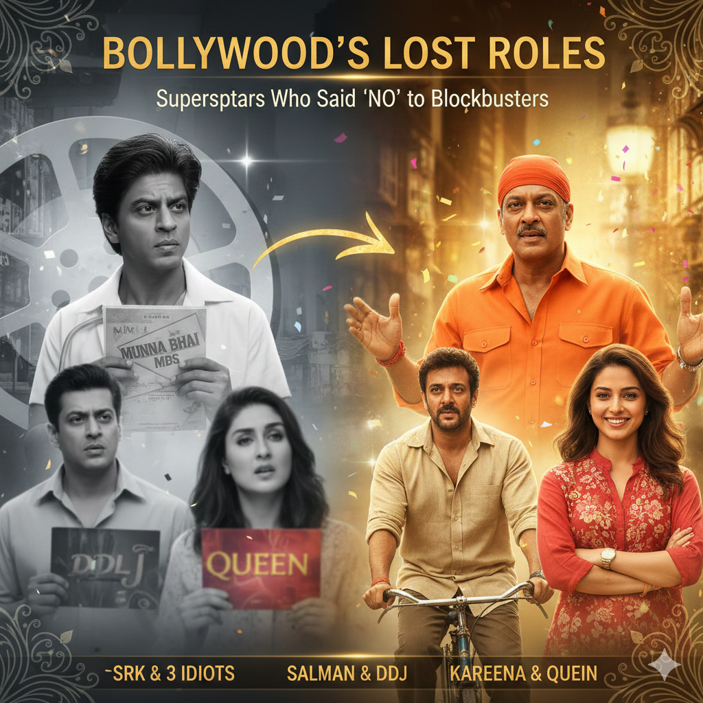 Actors who rejected Bollywood blockbuster movies - ScoopWhoop